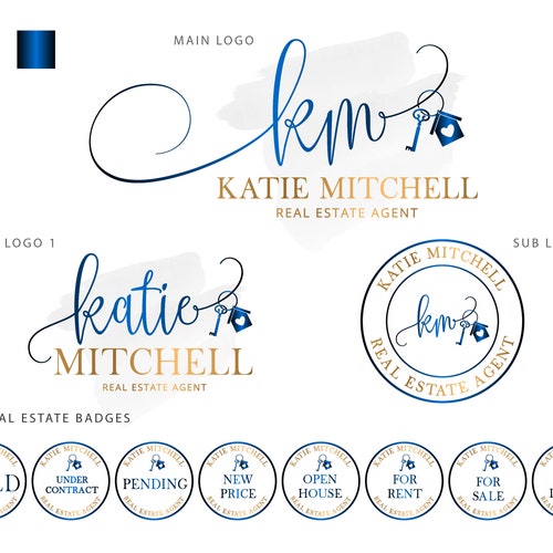 Realtor Logo and Branding Kit Realtor Logo Real Estate - Etsy