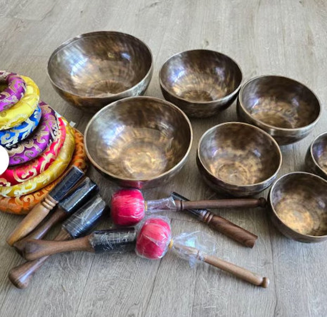 Professionally Tuned From C3 to B3 Singing Bowl Set-singing Bowl Set ...