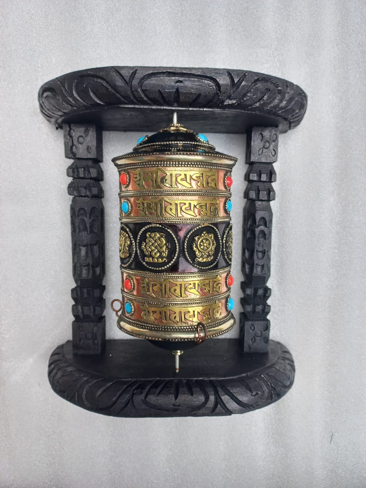 Buddhist Meditation Prayer Wheel Tibetan Buddhism Tabletop/altar ...