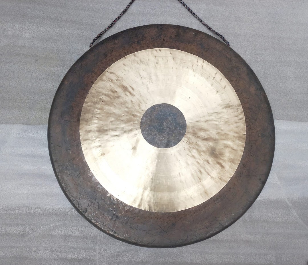 Gong Sound Healing Handmade Gong Tibetan Bowl Handcrafted With Stand - Etsy