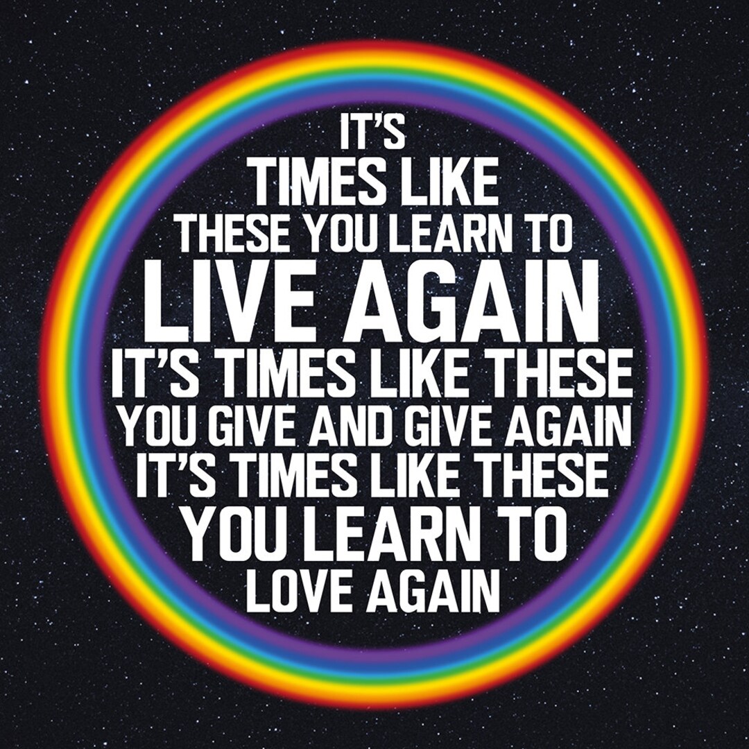 Times Like These Foo Fighters - Etsy