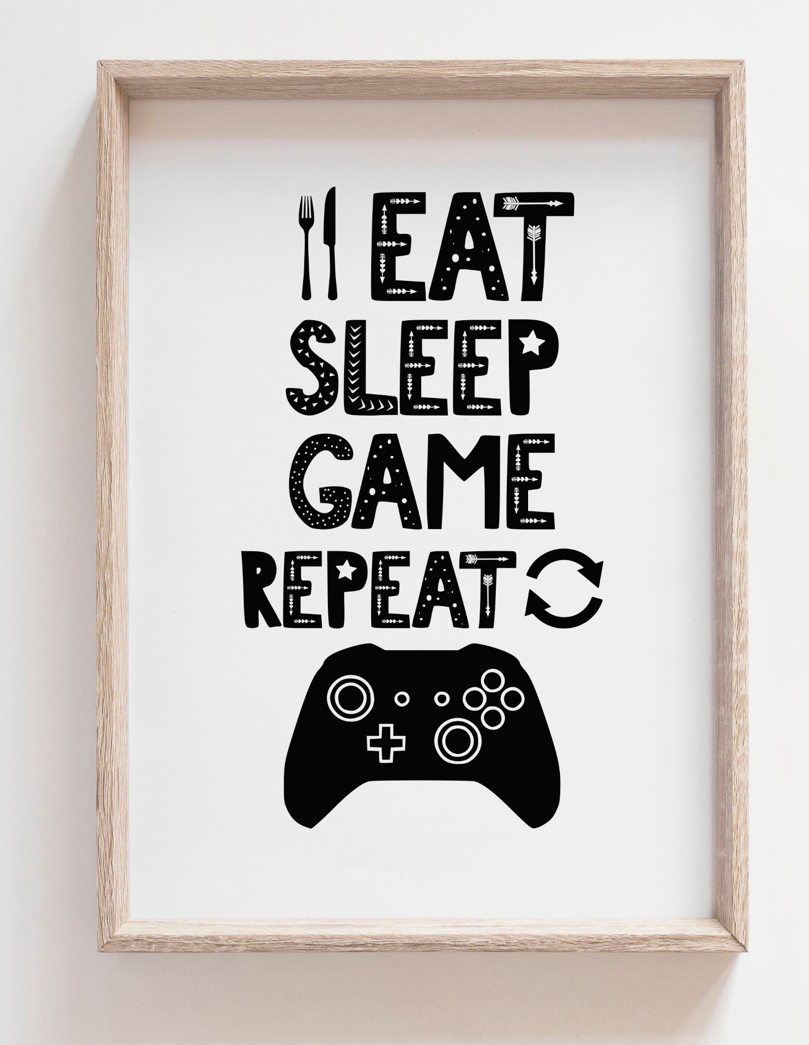 Gaming Set of 3 Wall Art Prints XBOX Controller Gamers Bedroom - Etsy UK
