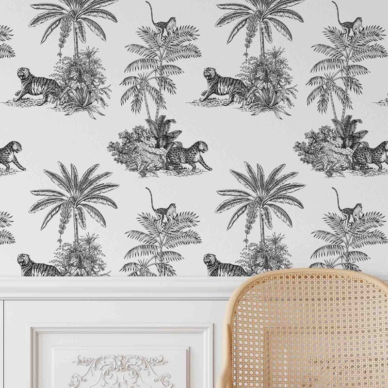 Colonial Wallpaper - Etsy