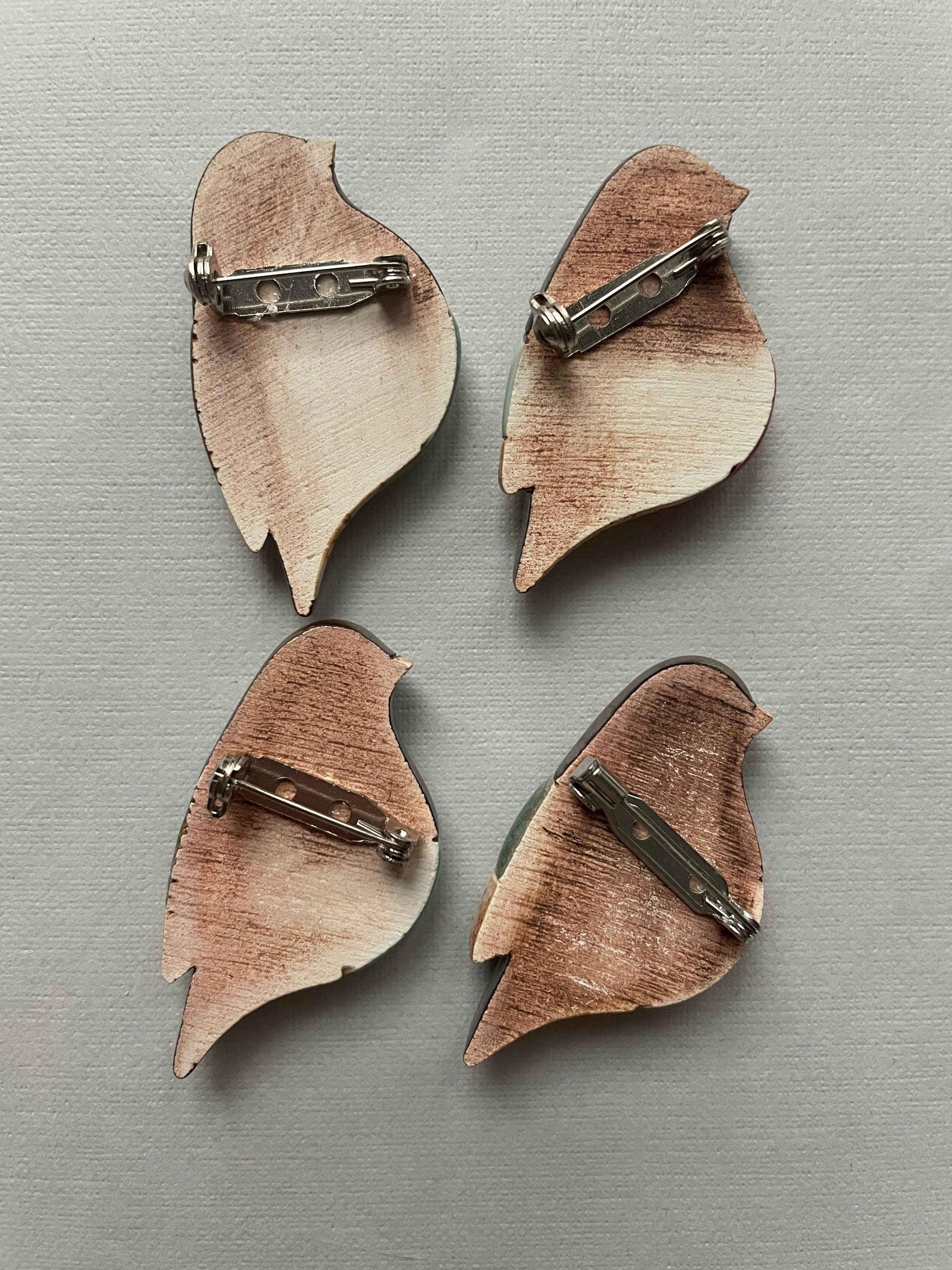 Bird Pin Jewelry Ceramic Brooch White Clay - Etsy