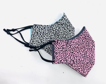 Cheetah Print Mask | Etsy