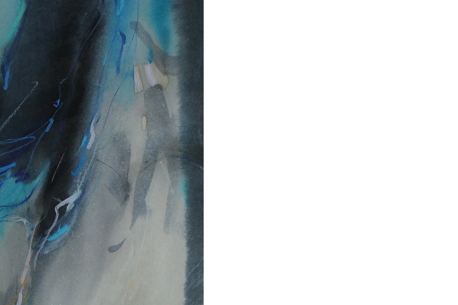 Watercolor Pastel by Antoni Karwowski Nude Framed 1992 - Etsy