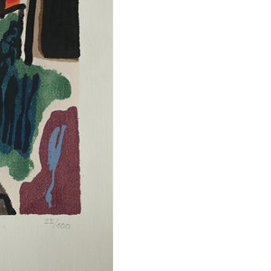 Vintage Color Lithograph, Lerici - Etsy