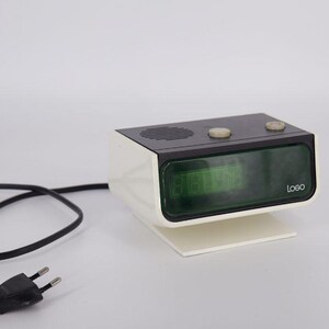 Vintage Mid Century Modern Space Age Digital Alarm Clock, 1970s - Etsy