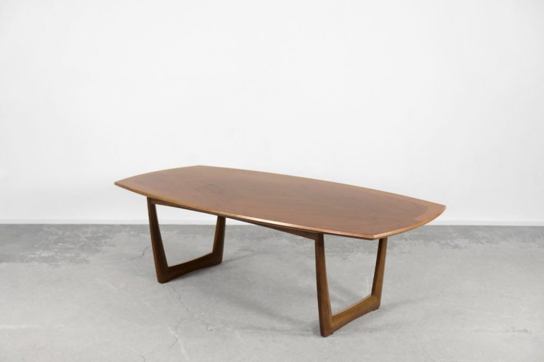 Vintage German Walnut Coffee Table From Kondor Möbel, 1960s - Etsy