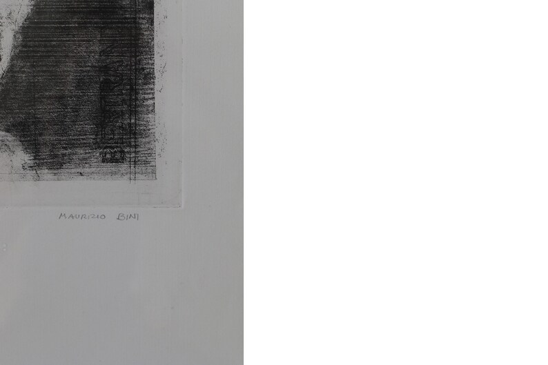 Maurizio Bini, Etching on Paper, 1960s, Framed - Etsy