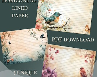 Writing Paper - Etsy