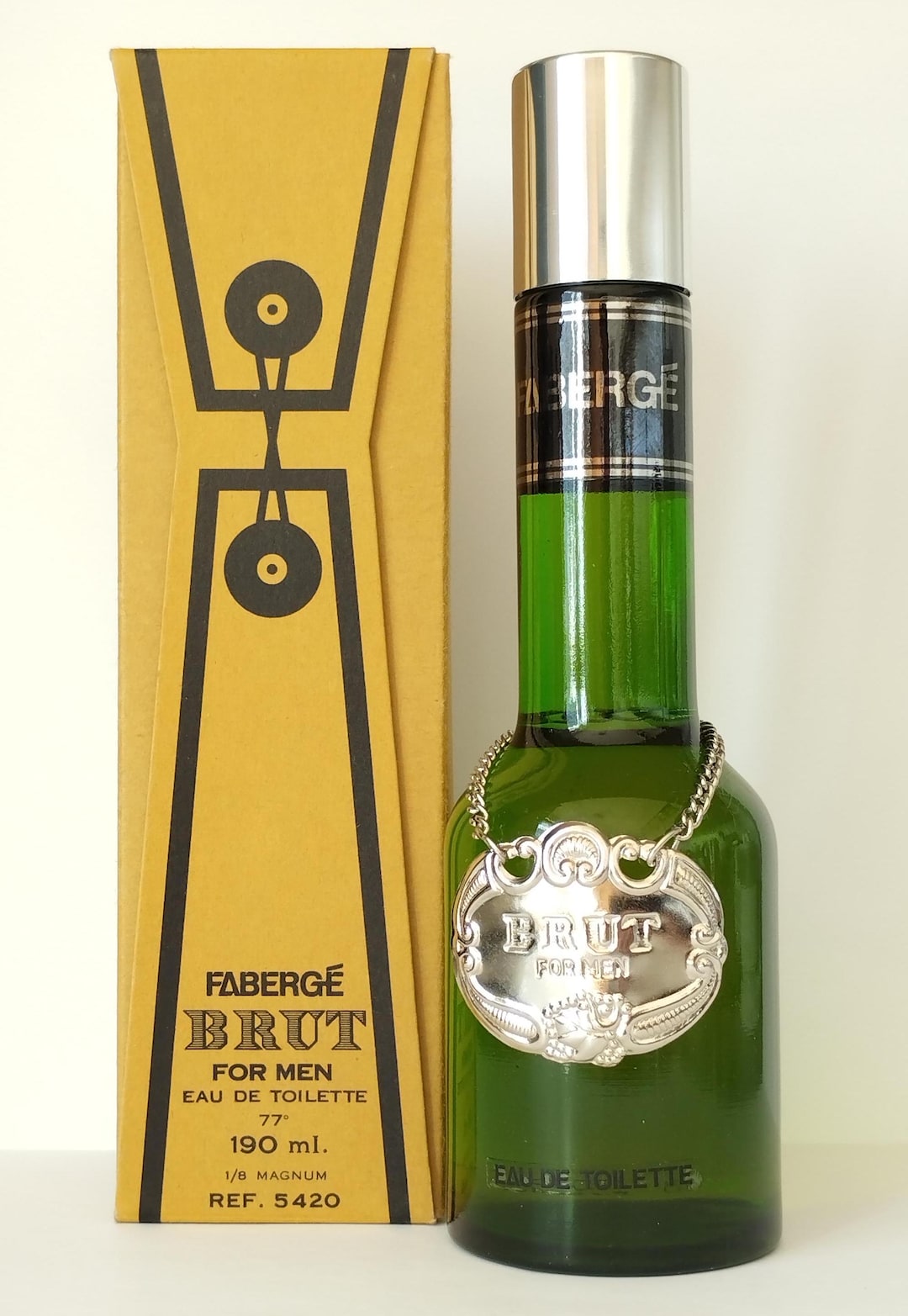 Faberge BRUT for Men Eau De Toilette Splash 190 Ml Edt OVP Flacon ...