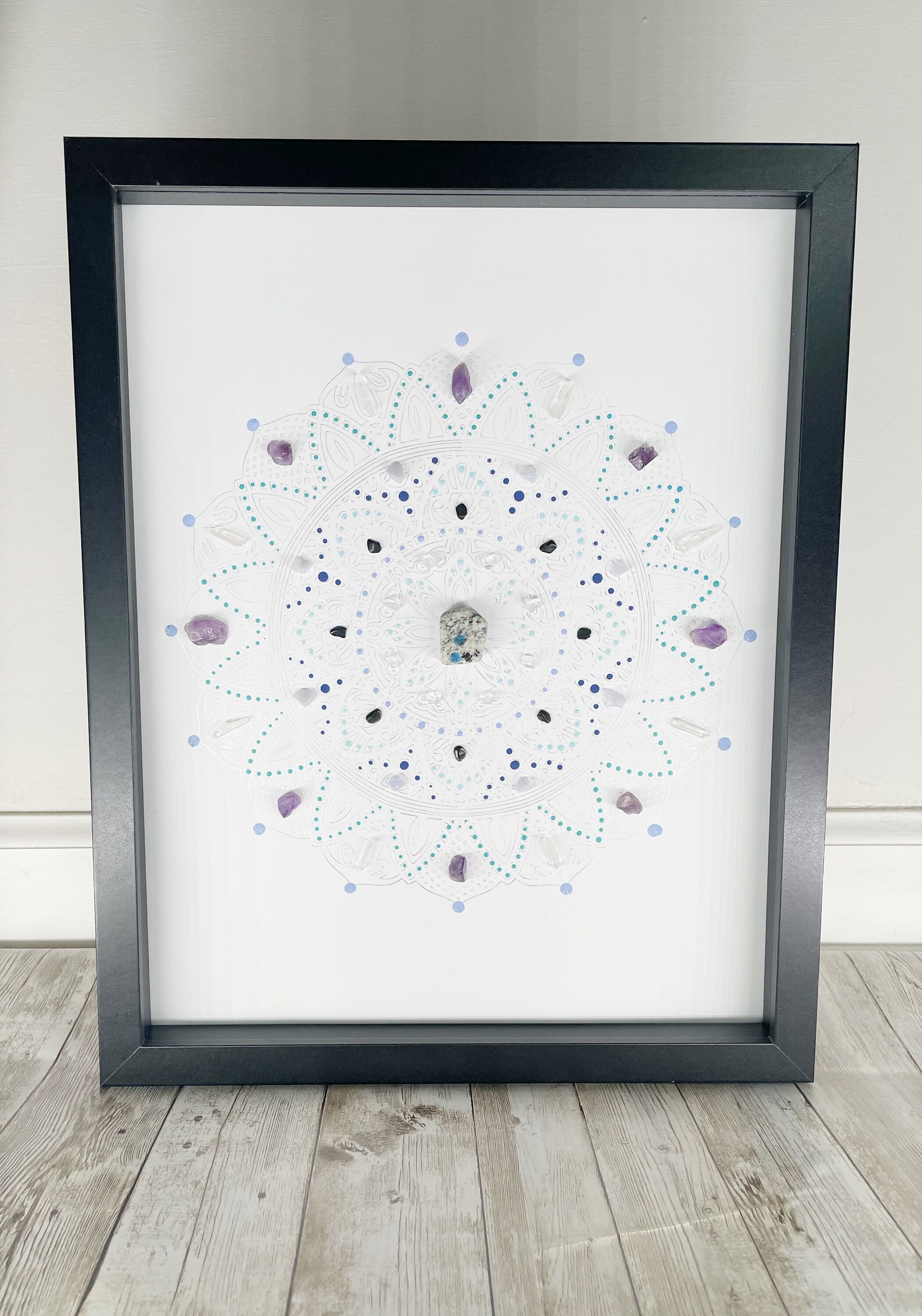 Blessings Crystal Grid Mandala - Etsy