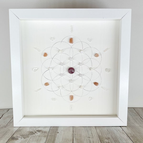 Framed Crystal Art - Etsy
