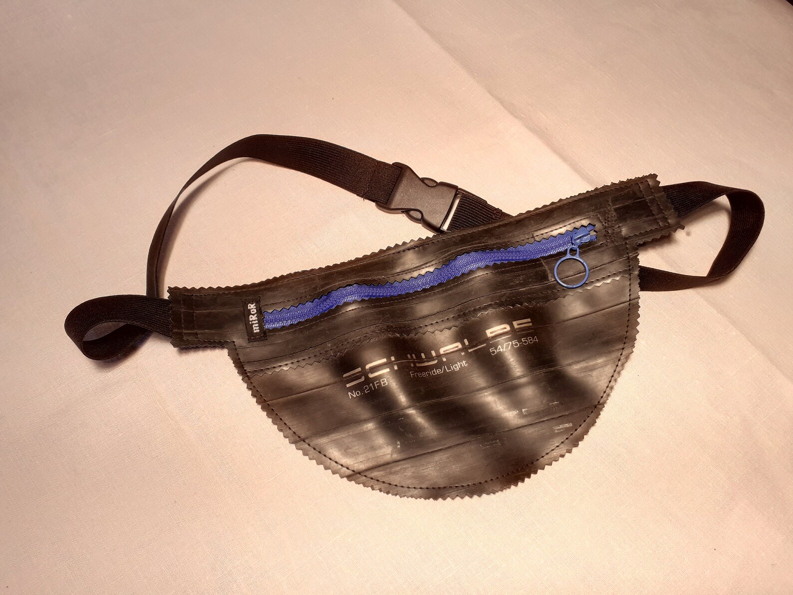 Flat Attached Belly Pocket Made of Bicycle Hose - Etsy