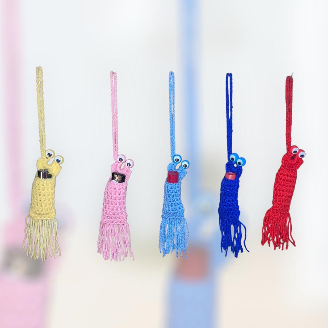 Yip Yip Finger Puppet Googly Eyes Lipstick Holder for Lip Balm ...