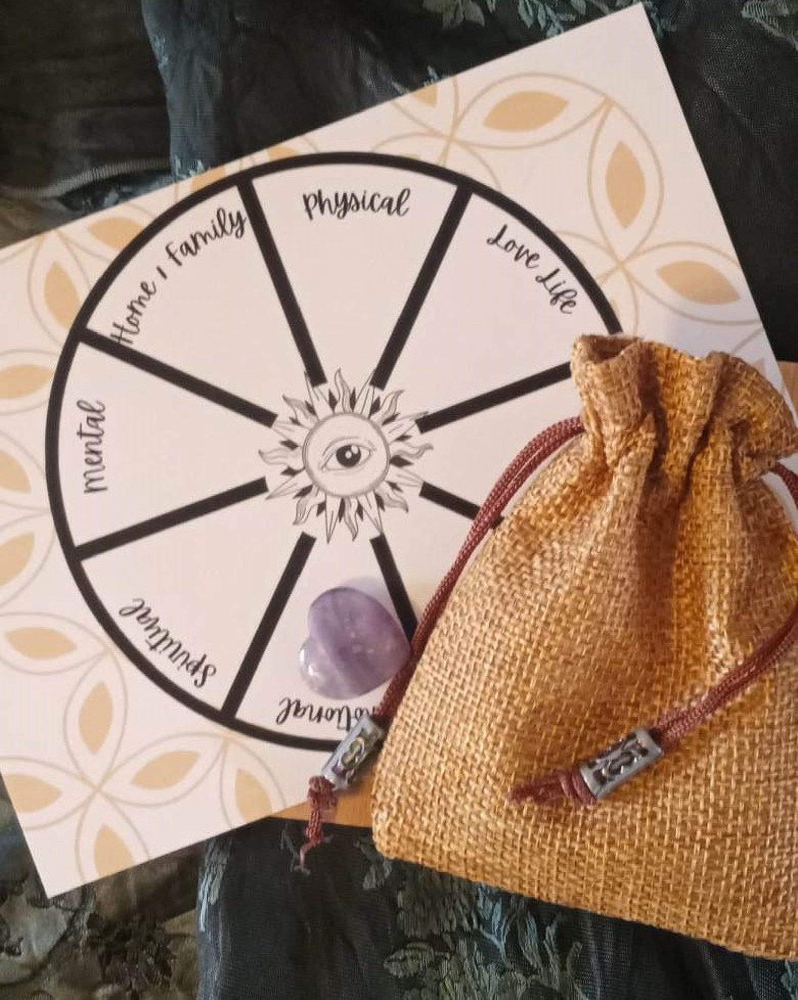 Charm Casting Set - Tarot Edition, Tarot Charms, Charm Divination Set ...