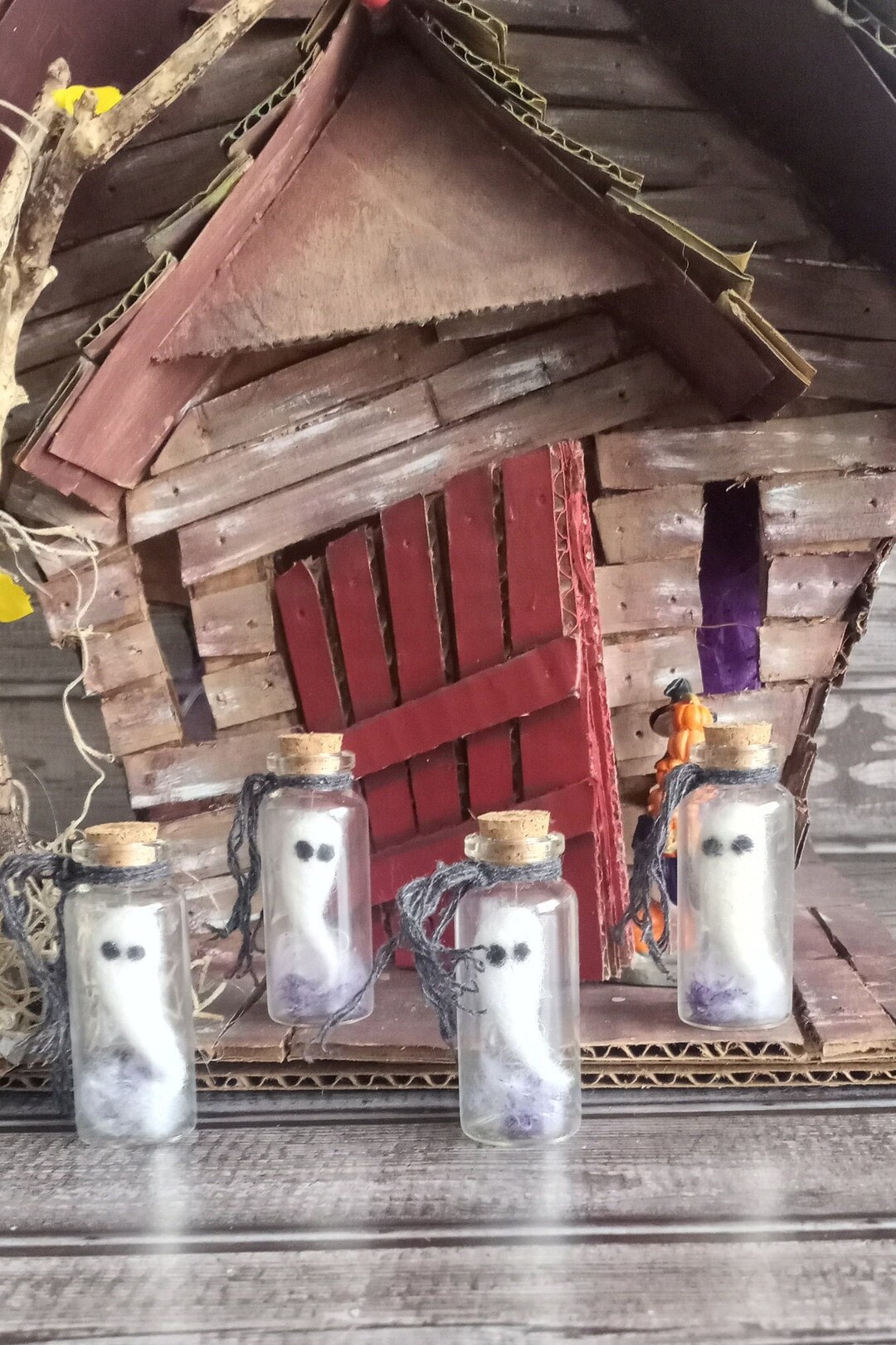 Pet Ghost, Mini Ghosts in a Jar, Ghost in Bottle, Ghost in Glass Jar ...