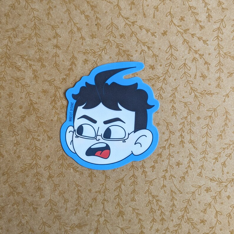 Invader Zim Alien Waterproof Vinyl Sticker Art Illustration Silly Funny ...