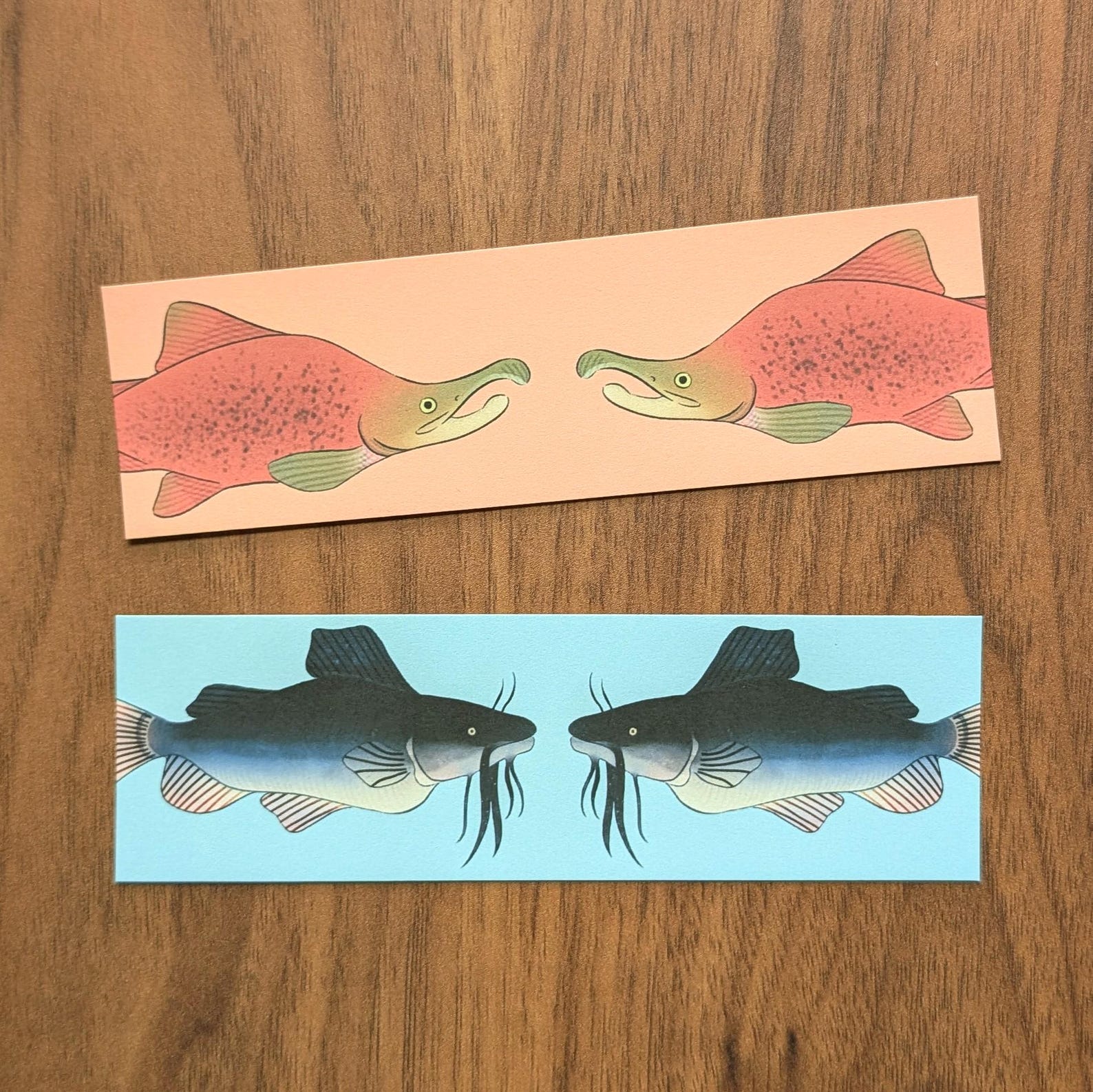Fish Eco Bookmarks | Cute Nature Lover Book Accessories | Eco Gift for ...