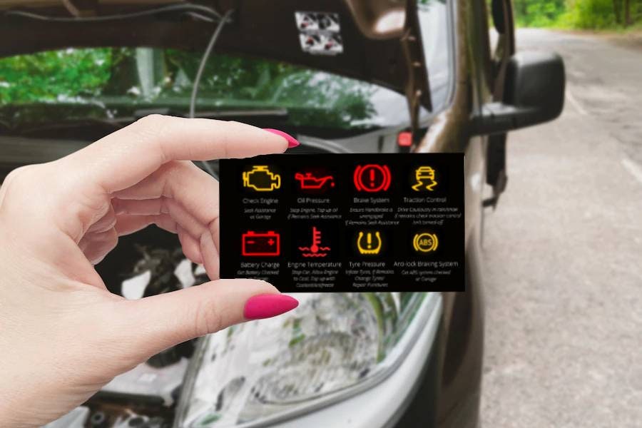 Car Warning Light & Breakdown Guide - Etsy UK