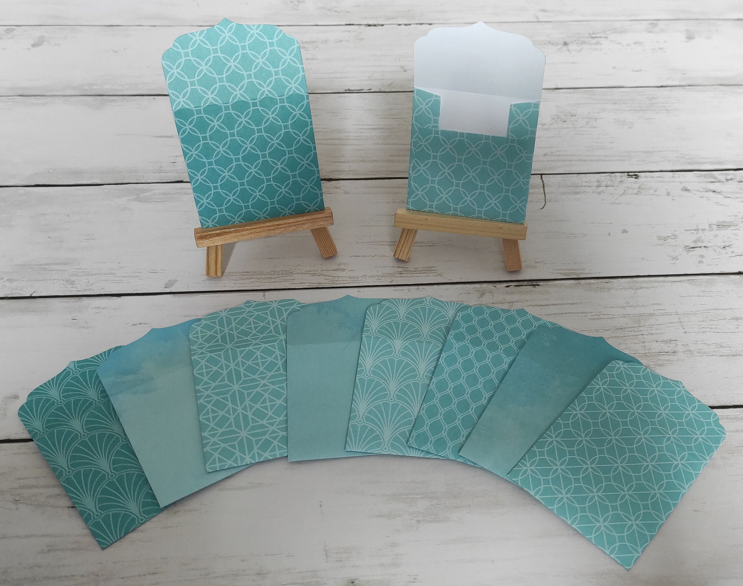 10x Little Square Envelopes Mixed Packs - Etsy UK