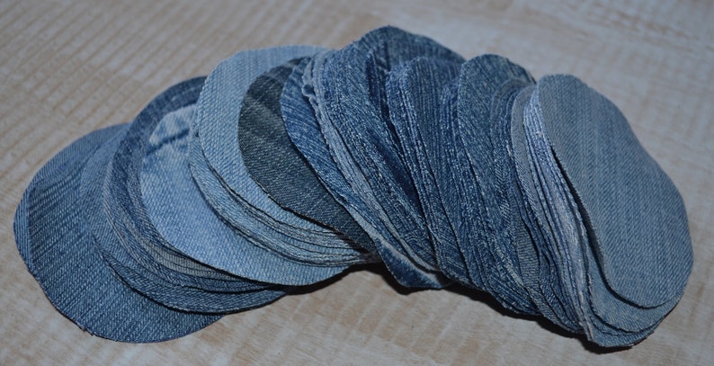 Circles From the Processed Jeans, Denim Circles, Circles From Denim ...