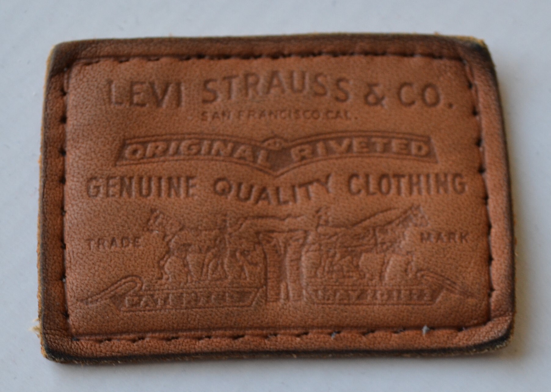 Vintage Levi's Labels. Recycled Vintage Denim Label Levi. Recycled ...