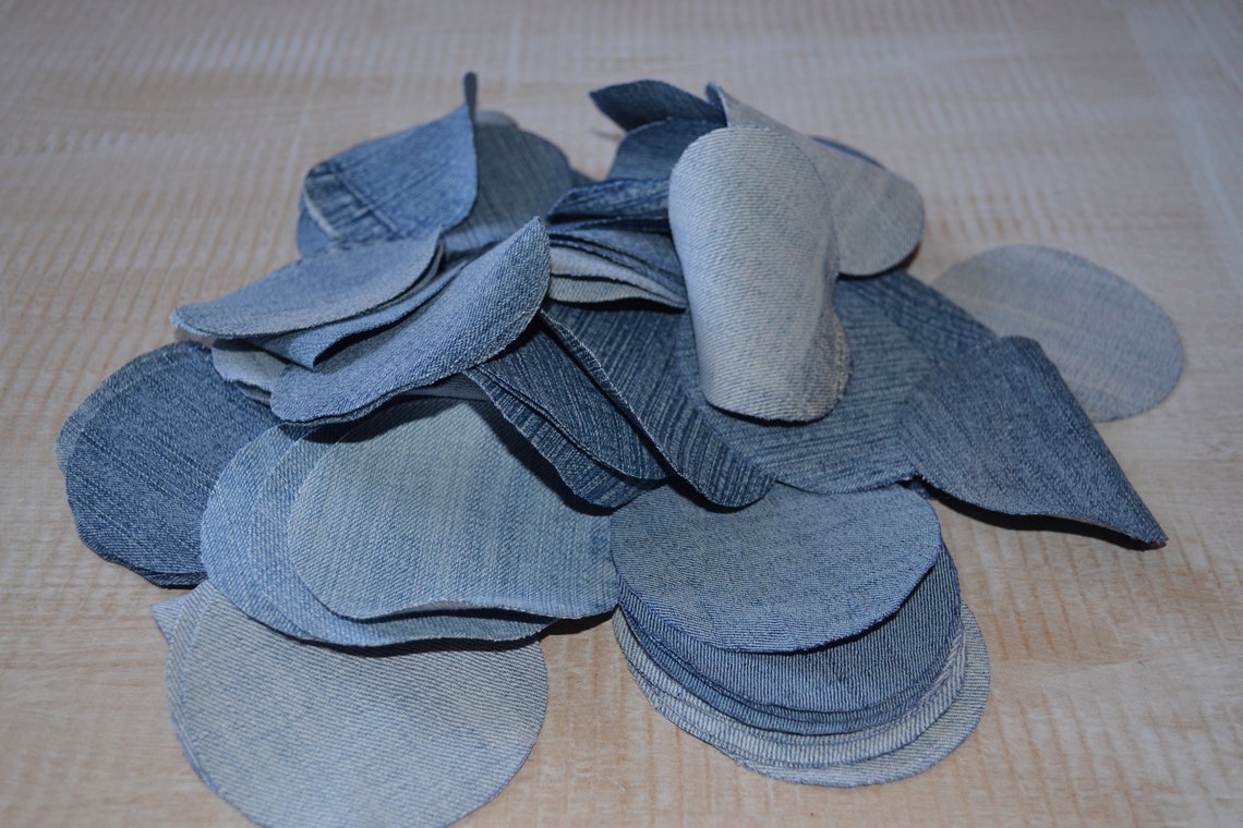 Circles From the Processed Jeans, Denim Circles, Circles From Denim ...
