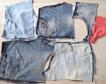 Scraps of Denim - Etsy