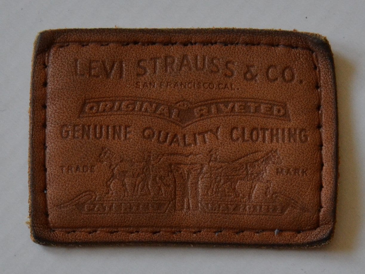 Vintage Levi's Labels. Recycled Vintage Denim Label Levi. Recycled ...