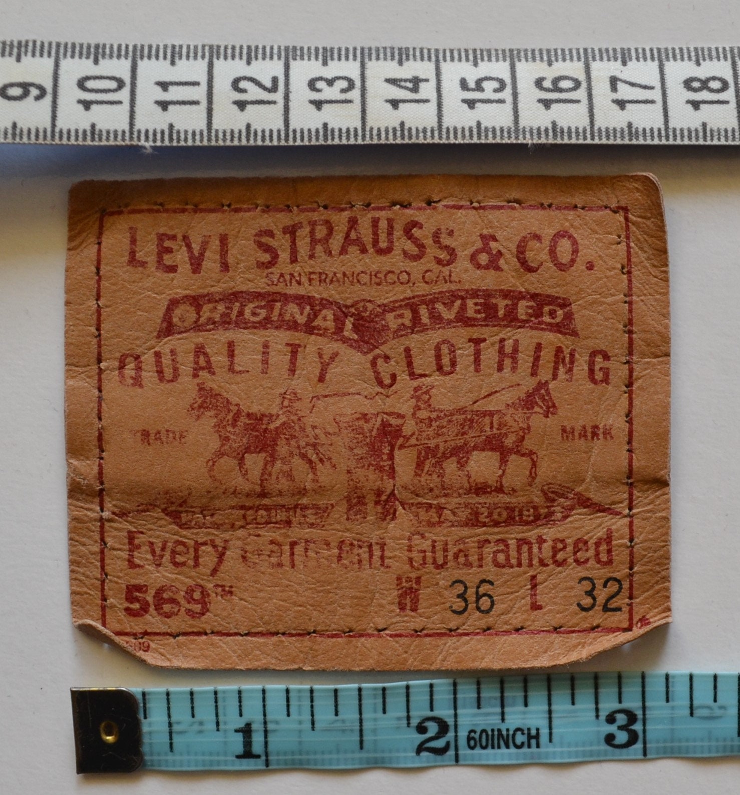 Vintage Levi's Labels. Recycled Vintage Denim Label Levi. Recycled ...