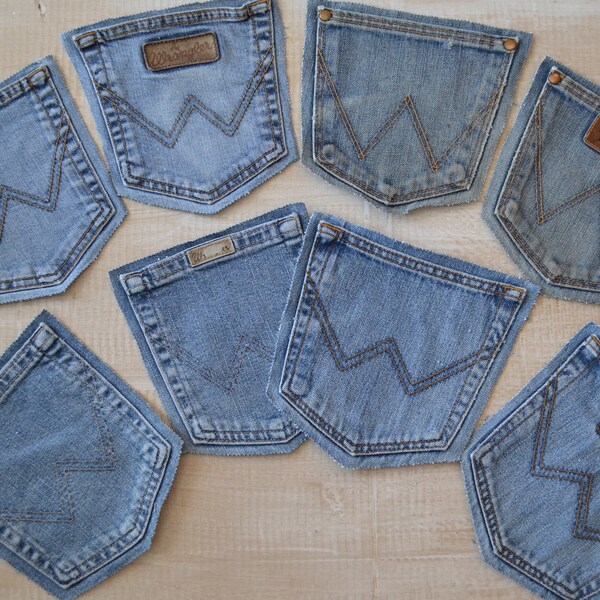 Denim Pockets - Etsy