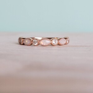 Mother's Ring Rose Gold Keepsake Ring Milk Ring - Etsy