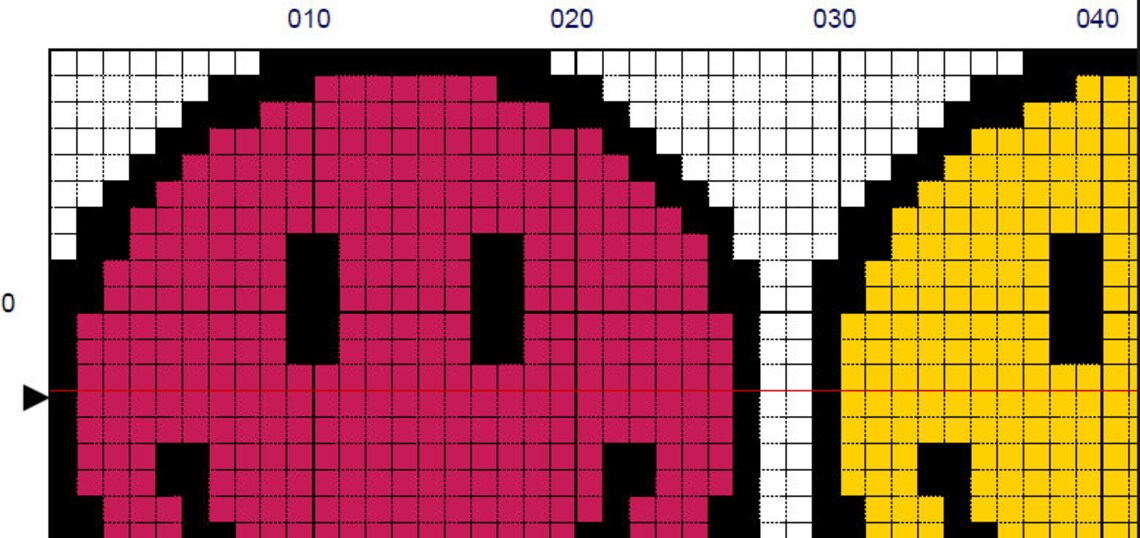 Pansexual Smiley Faces Cross Stitch Pattern INSTANT DOWNLOAD - Etsy