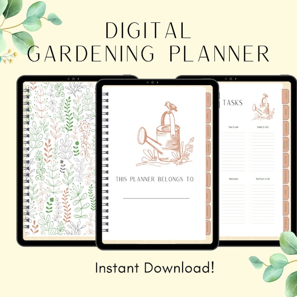 Garden Journal - Etsy