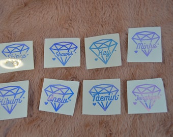 Shinee Lightstick Sticker Weather Proof - Etsy
