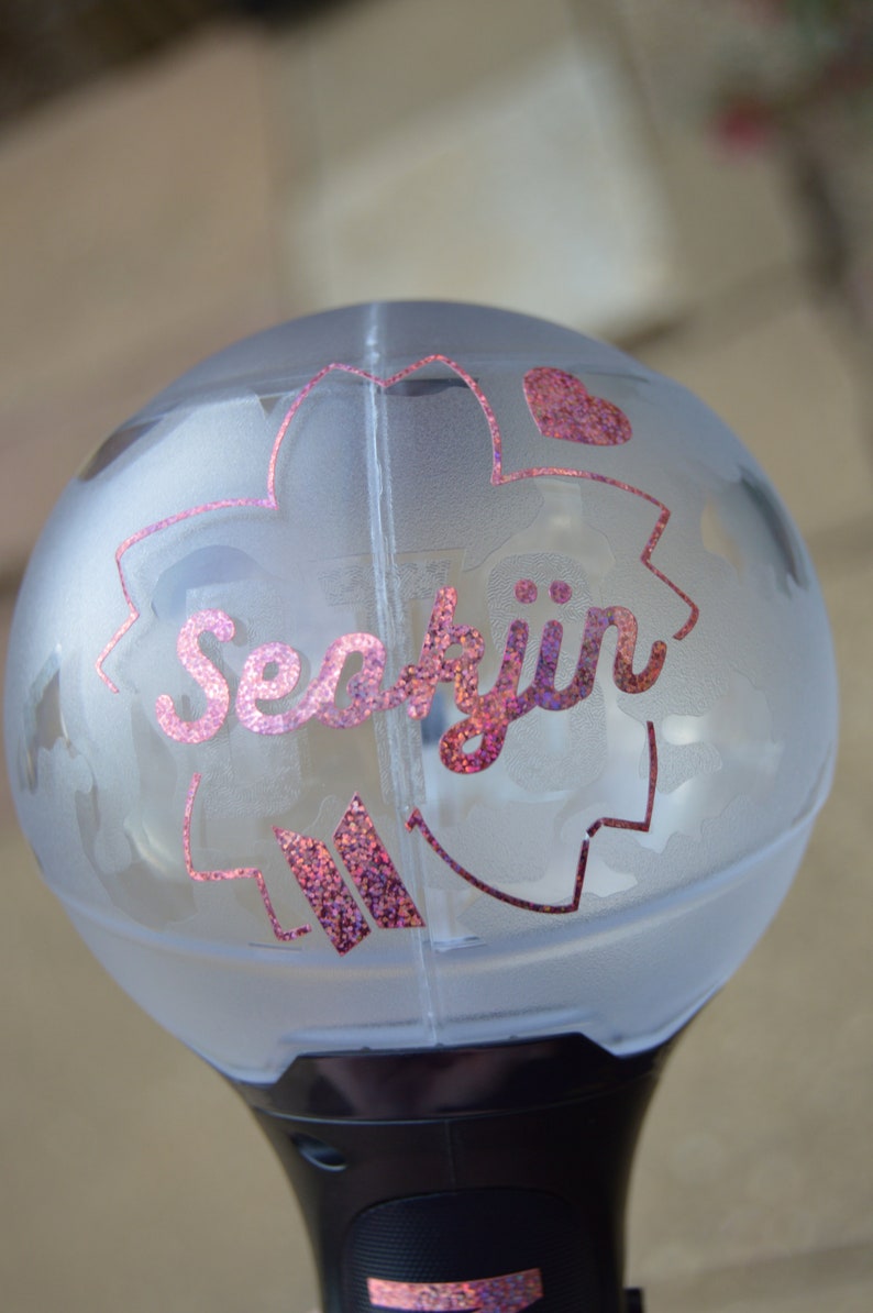 Kpop BTS Sakura Lightstick ARMY BOMB Decal - Etsy