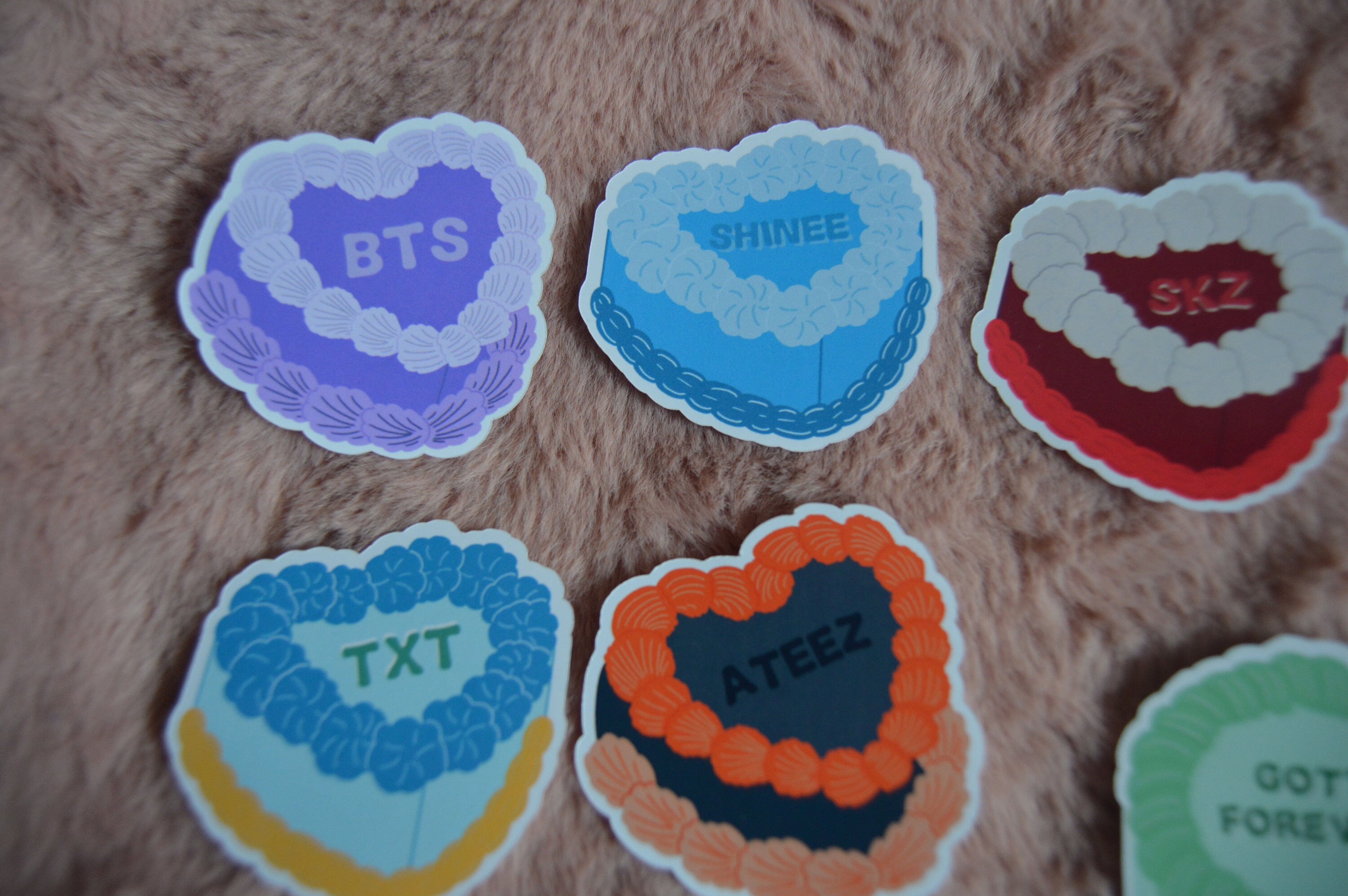 Kpop Korean Cake Inspired Sticker - Etsy