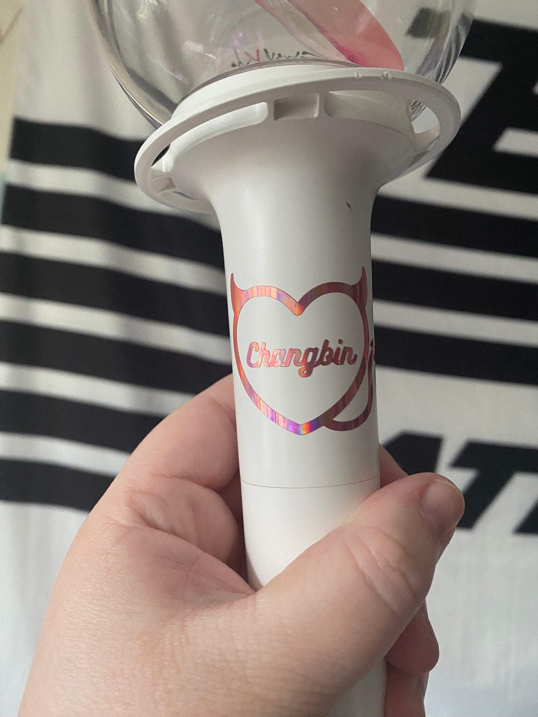 Kpop Stray Kids SKZ Heart Lightstick Decal - Etsy