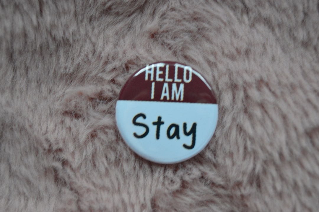 Kpop Stray Kids Hello I Am STAY Button Badge 25mm - Etsy