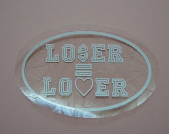 Loser Lover Decal - Etsy