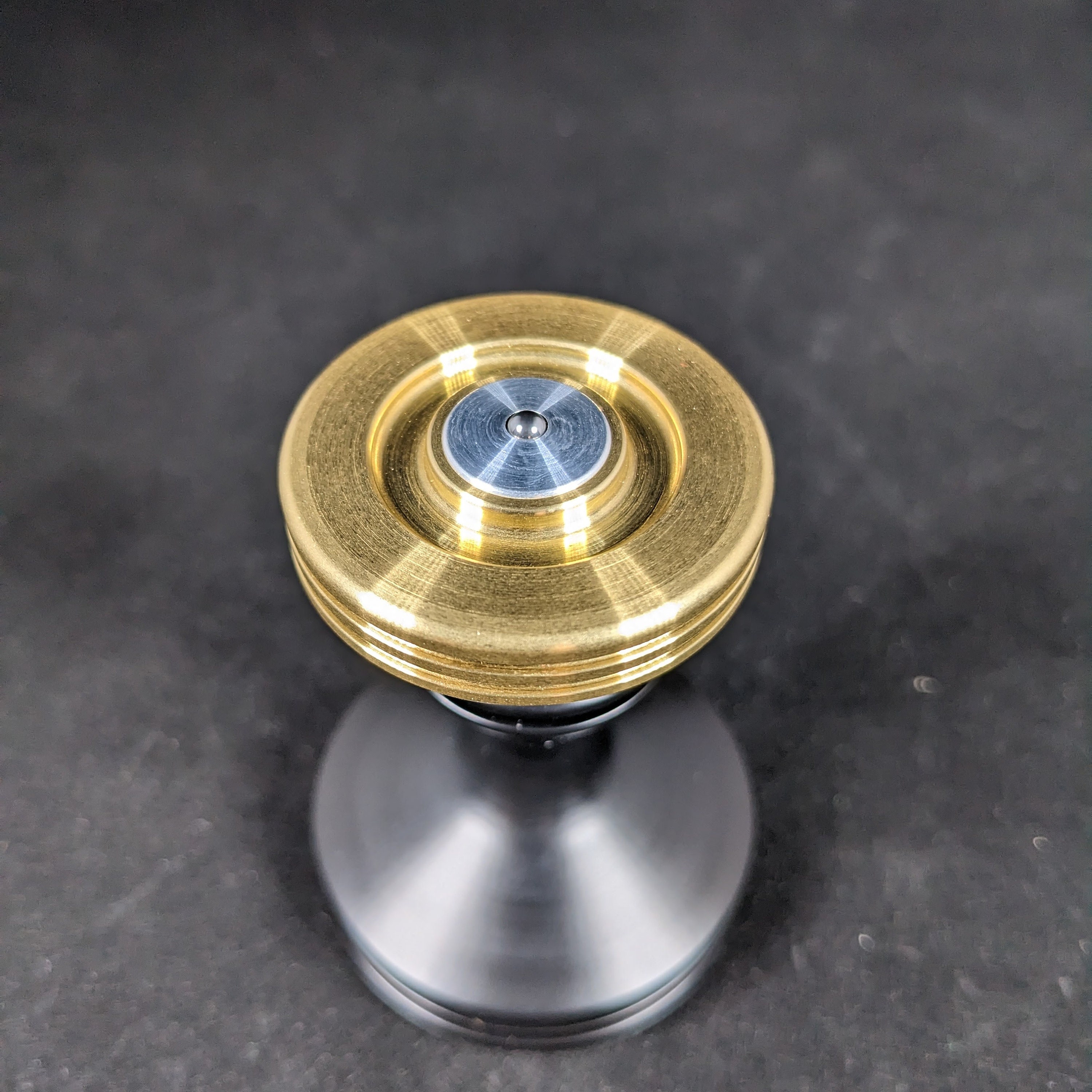 Brass Precision Spinning Top | the Cataract - Etsy