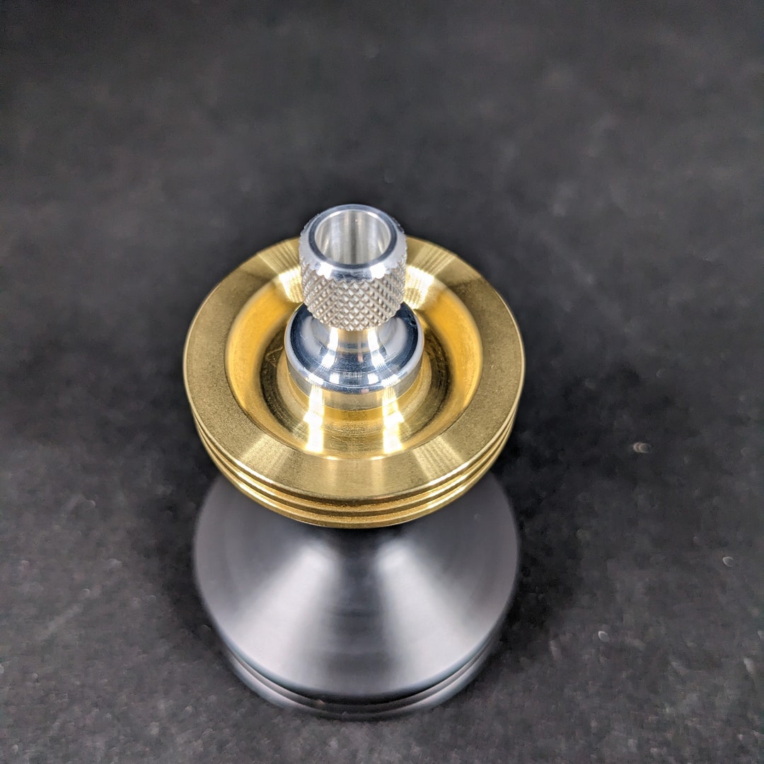 Brass Precision Spinning Top | the Cataract - Etsy