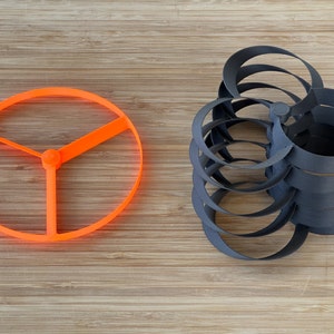 Pull Copter / Flying Propeller, Flying Toys, 3D Printed Outdoor Flying ...