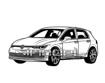 Golf Gti Svg - Etsy UK