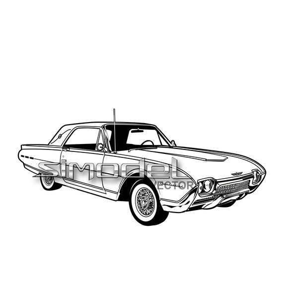 Ford Thunderbird Logo Clip Art