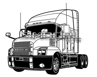 Mack Truck - Etsy