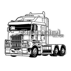 Kenworth K200 Svg - Etsy