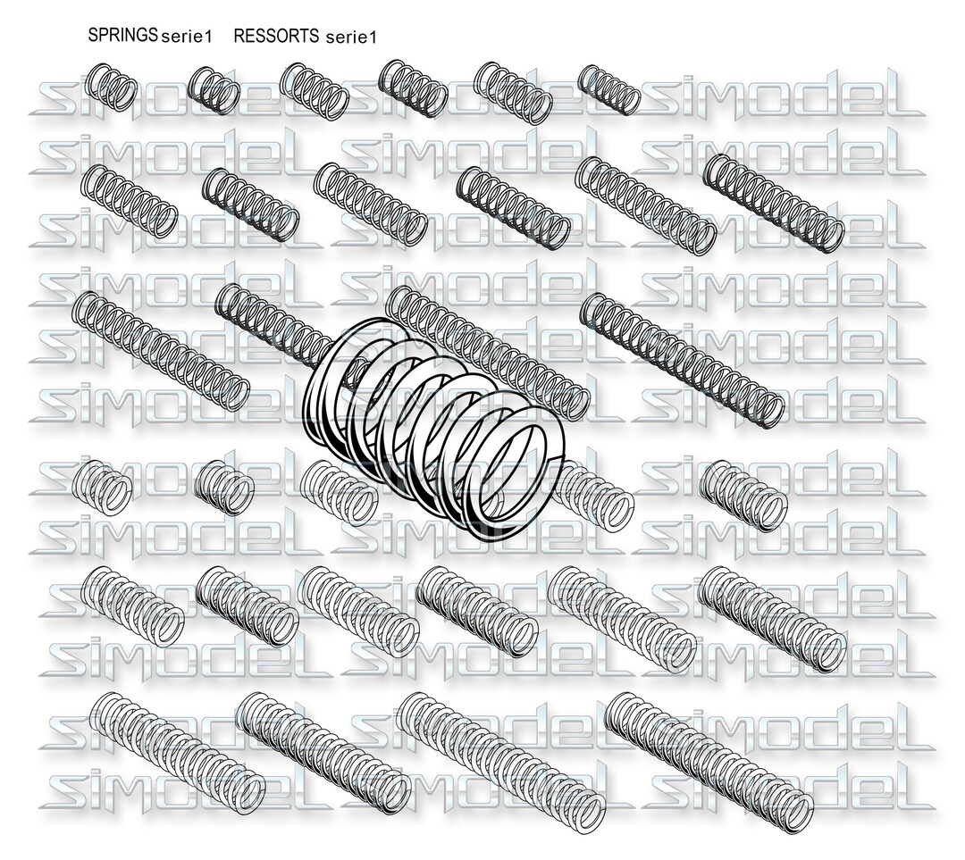 Spring 1 Vector, Nut and Bolt Fasteners, Svg,eps,ai,dxf, Png, Bolts and ...